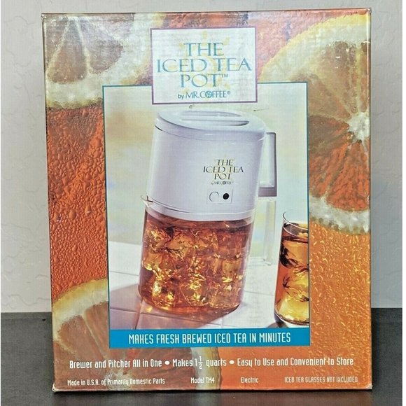Mr. Coffee | Kitchen | Vintage The Iced Tea Pot By Mr Coffee Tm4 ...